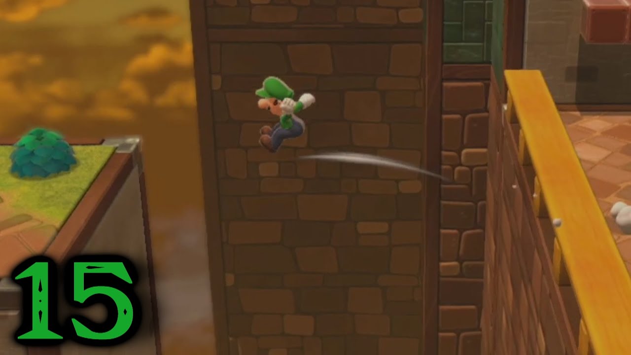 Gameplay - Super Luigi 3D World ♥ Luigi's Creed - Parkour al abismo ...