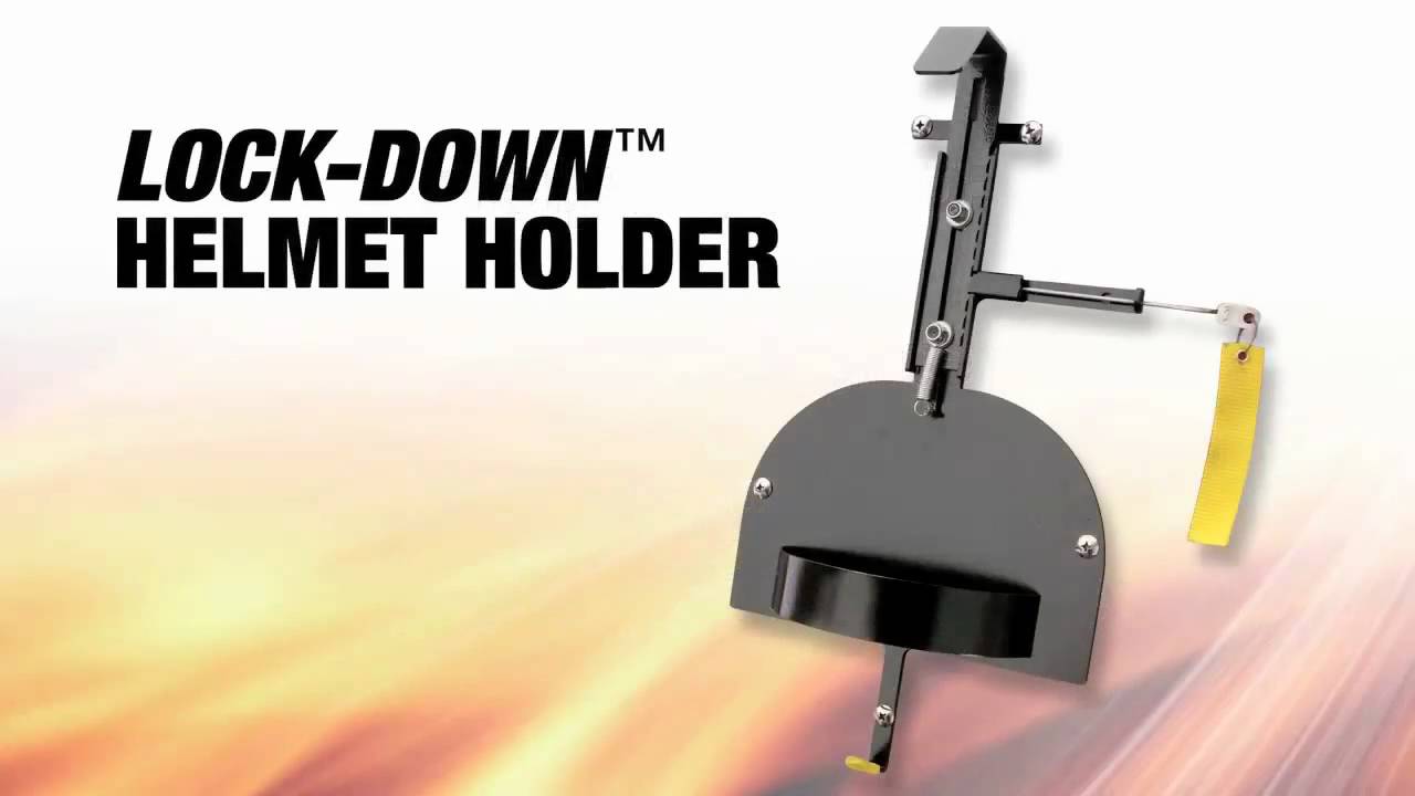 RealWheels Lock-Down Helmet Holder for Firefighters - YouTube