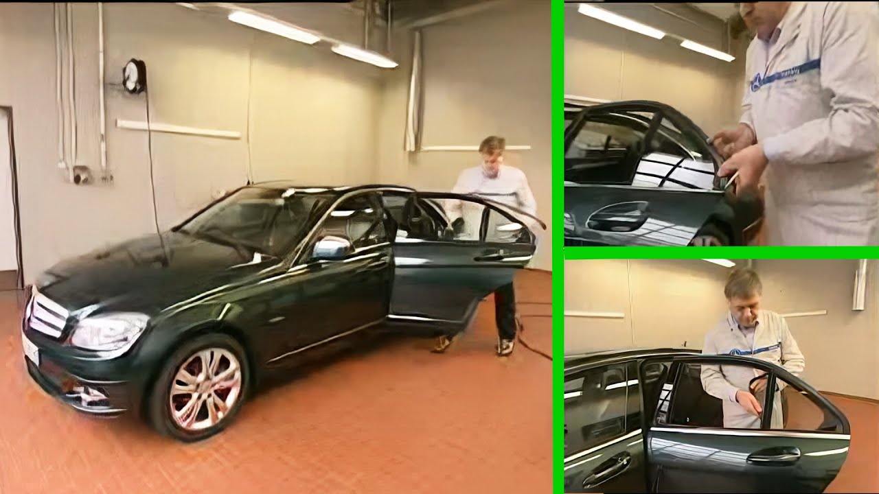 C-Class W204 Quarter Window Replacement: Step-by-Step Guide - YouTube