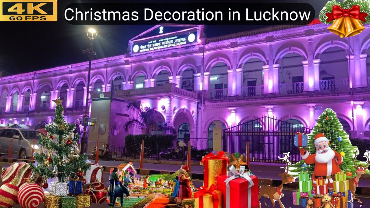 Christmas Day Decoration in Lucknow 2023 | Christmas Celebration in ...