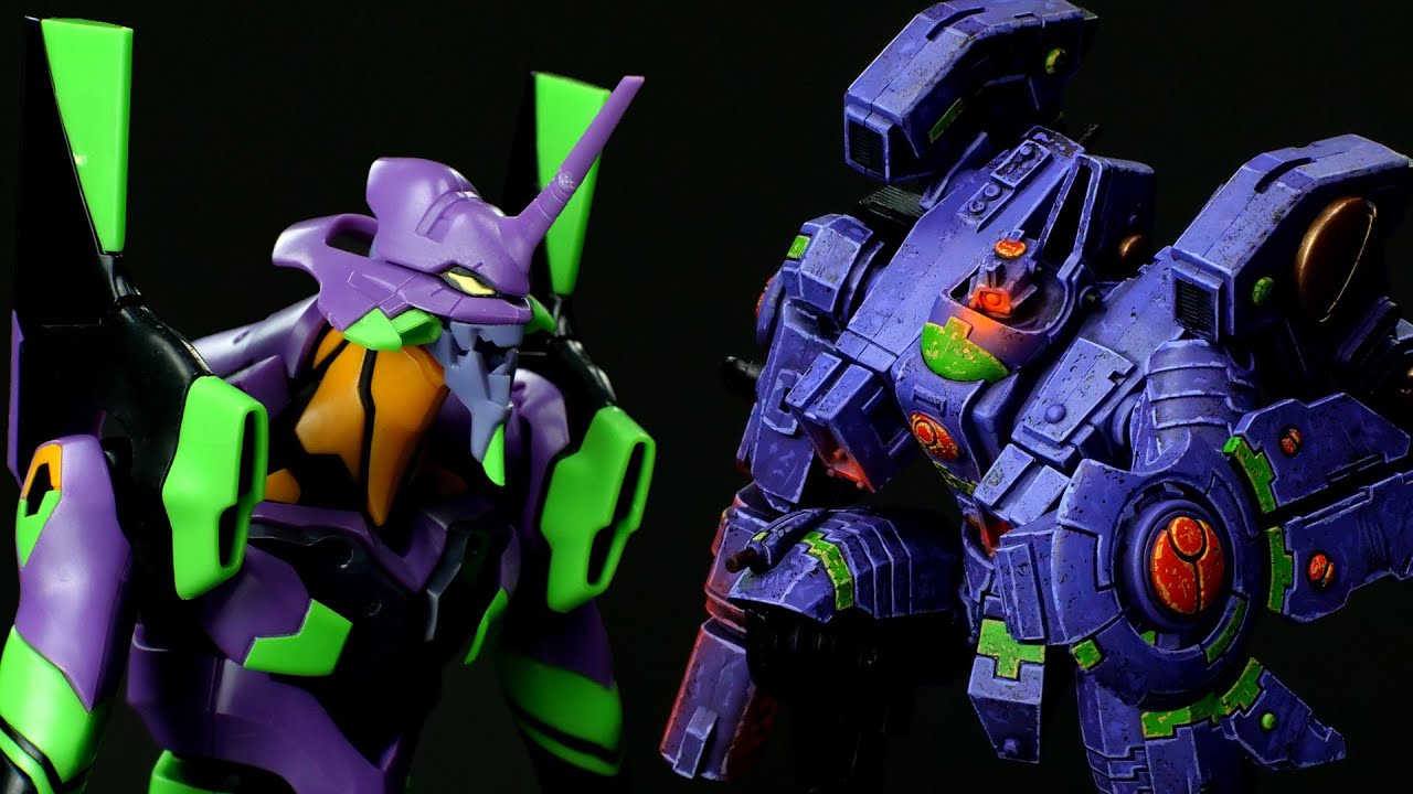 Ich male meine Tau im Neon Genesis Evangelion-Farbschema an und bastel ...