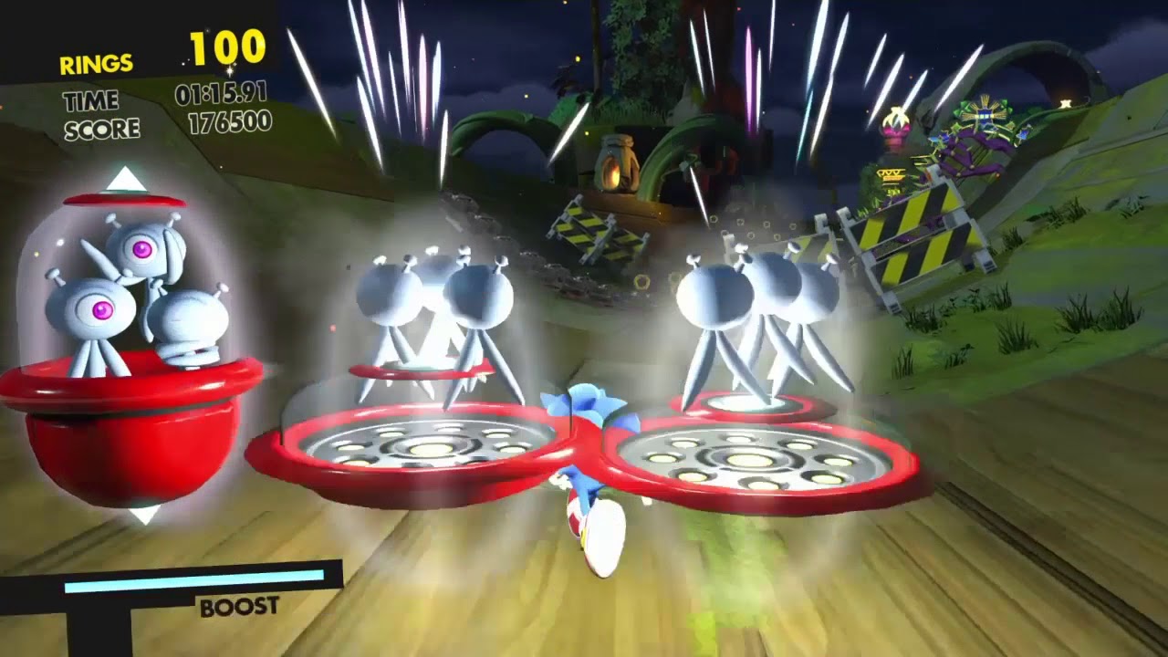 Sonic Forces Stage 8 - Mystic Jungle - Luminous Forest - YouTube