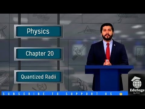 quantized radii by Hassan Fareed | 2nd year Physics by pgc | atomic spectra | EduSage - YouTube