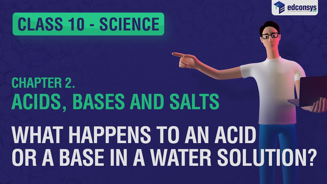Dynamics of Acids and Bases in Water Solutions | 3D Explainer Video ...