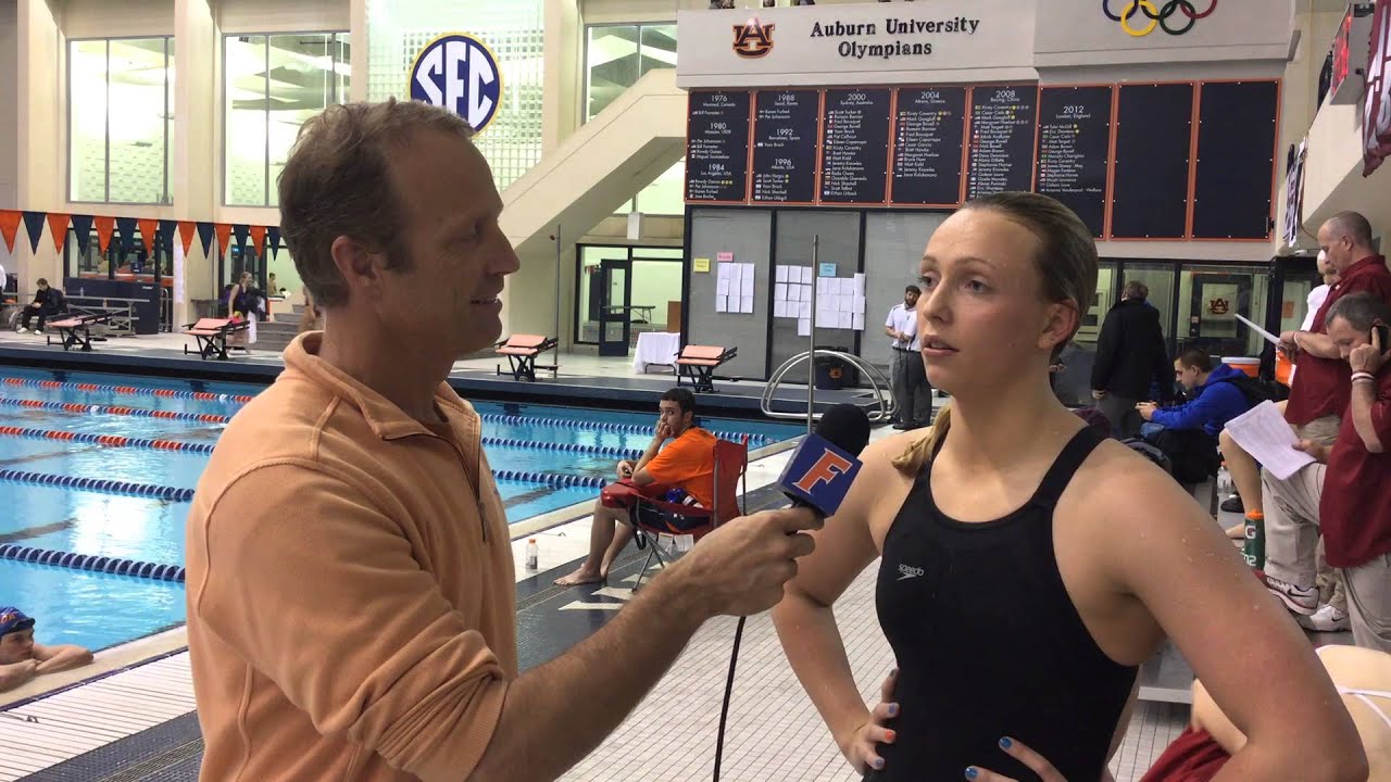 Amelia Maughan 200 Free Winner SEC Championships - YouTube