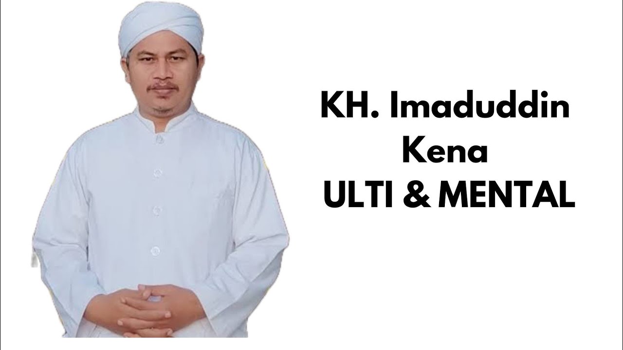 KH. Imaduddin Kena Ulti dan Mental, dengan kitab-kitabnya sendiri - YouTube