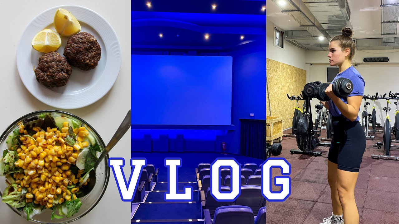 ΧΑΛΑΡΟ VLOG: ΓΥΜΝΑΣΤΙΚΗ, ΠΑΩ ΓΙΑ ΝΥΧΙΑ, ΣΙΝΕΜΑ & ΣΥΝΤΑΓΗ ΓΙΑ ΜΠΙΦΤΕΚΙΑ ...
