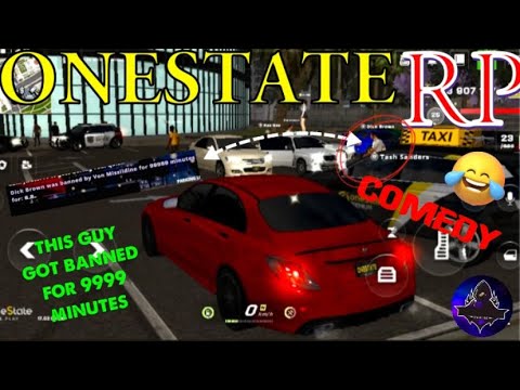 OneState Rp - This Guy got BANNED for 9999 minutes (Funny) - YouTube