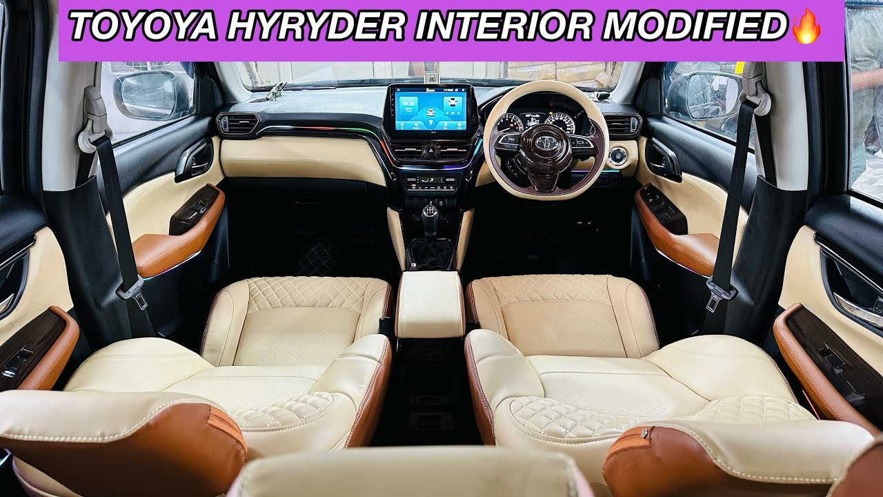 FIRST IN INDIA HYRYDER LUXURY INTERIOR🔥HYRYDER MODIFIED🔥HYRYDER ...