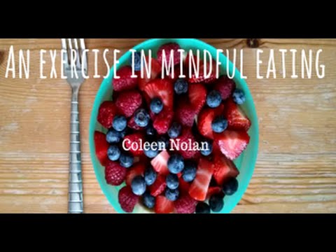 The Raisin Approach: An Exercise in Eating Mindfully - YouTube