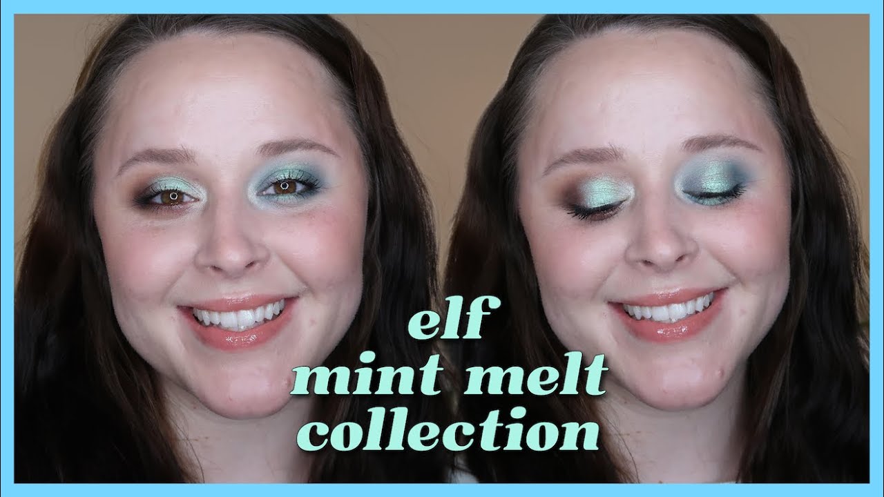 NEW ELF COSMETICS | Elf Mint Melt Collection | Review, Swatches and Two ...