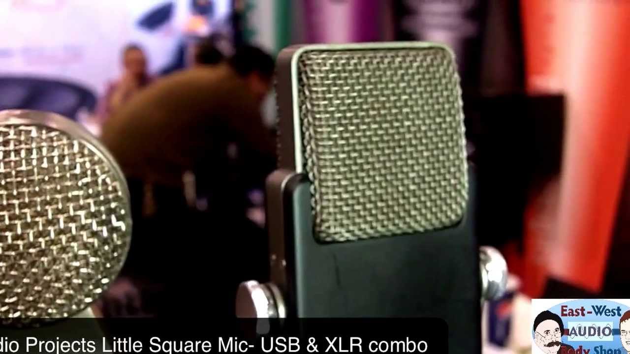 Winter NAMM 2013- Studio Projects SP LSM Little Square Microphone USB ...