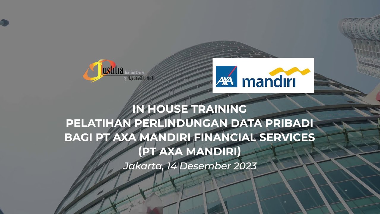 In House Training Pelatihan Perlindungan Data Pribadi Bagi PT AXA ...
