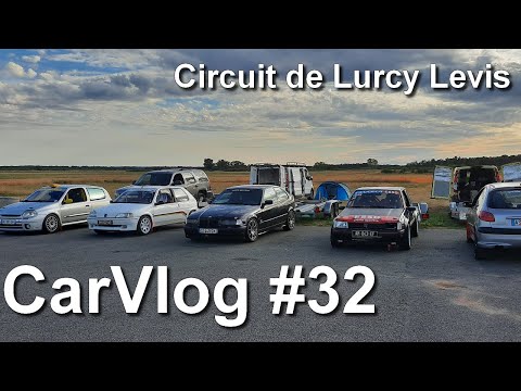 Circuit de Lurcy Levis (grosse sortie de piste et casse de boite)