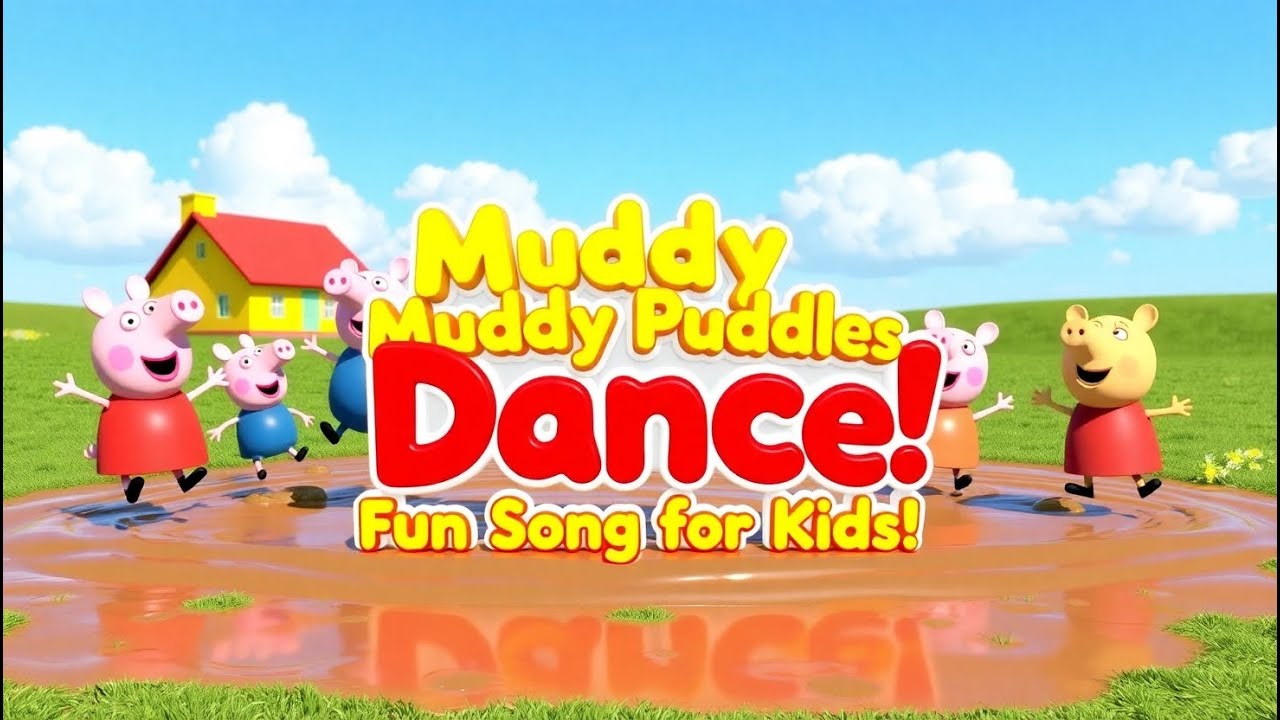 "Muddy Puddles Dance! 🌧️🐷 Peppa Pig Style Fun Song for Kids!" - YouTube