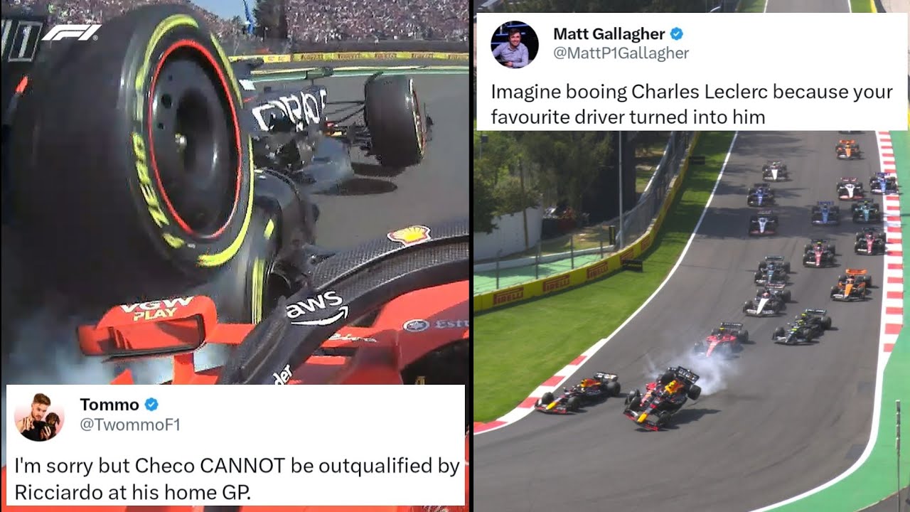 Checo Fans Booing Charles Leclerc, Max Breaking Records & Twitter's ...