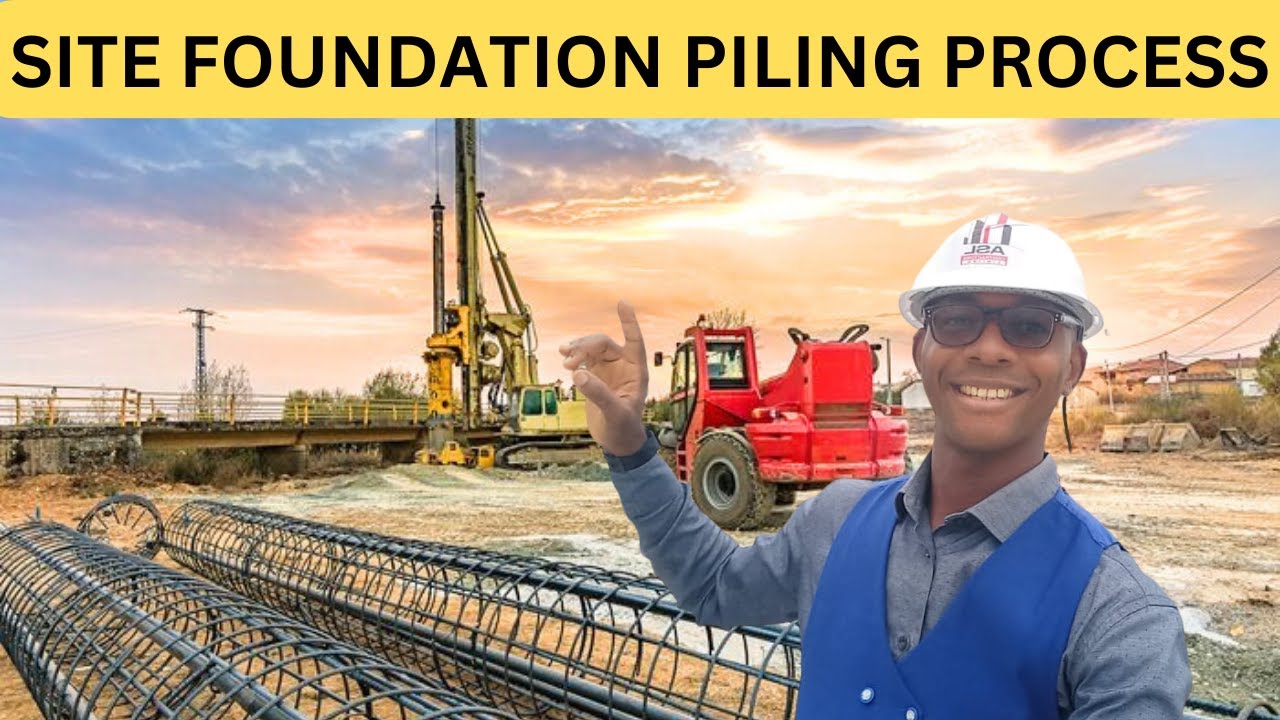 FOUNDATION PILING PROCESS IN EKO ATLANTIC AND TYPES OF PILING IN REAL ...