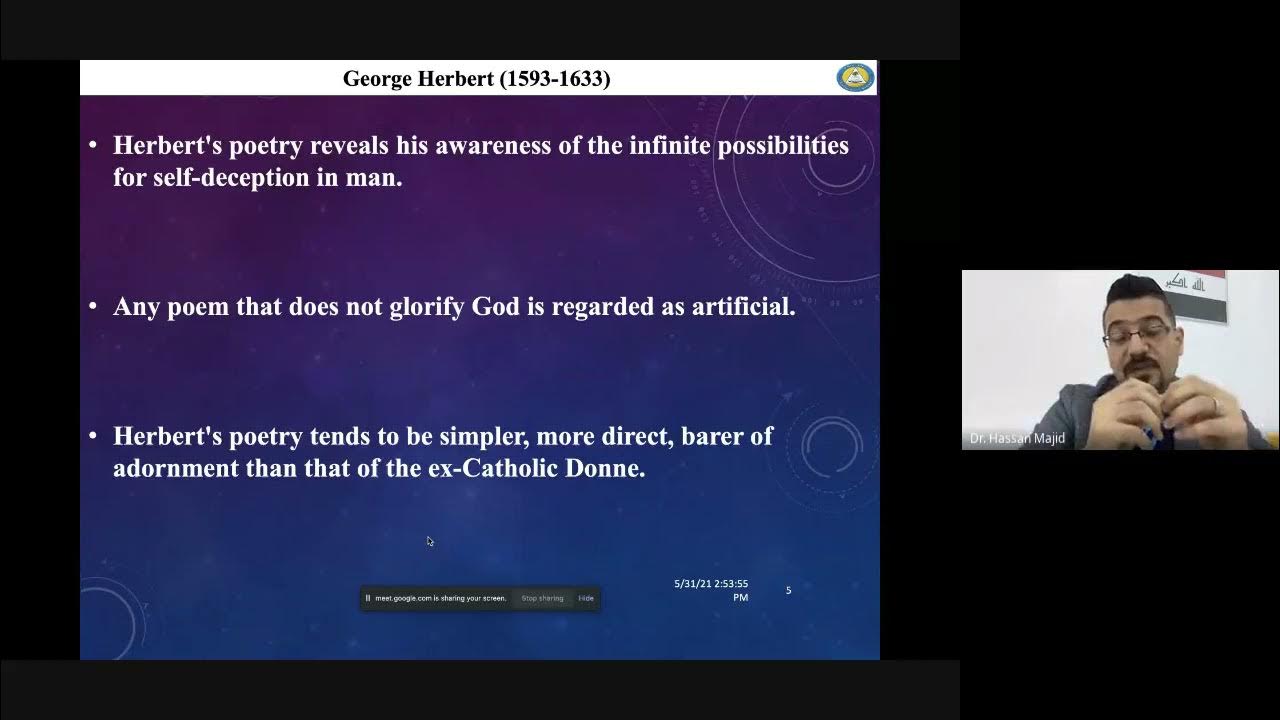 The Collar by George Herbert (1593-1633). - YouTube