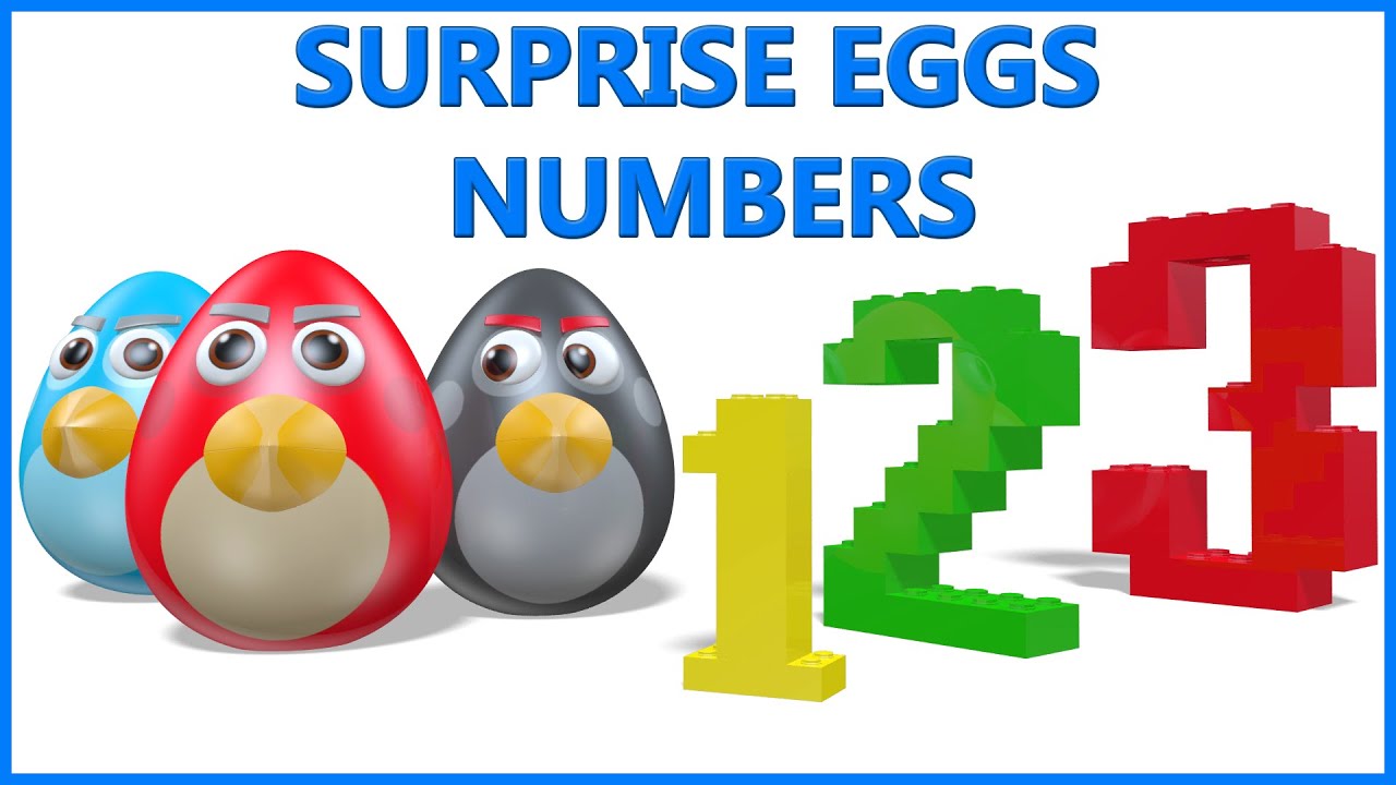 1234 Number Learning Kids Video | 1 To 10 Numbers | 12345 Lego Number ...
