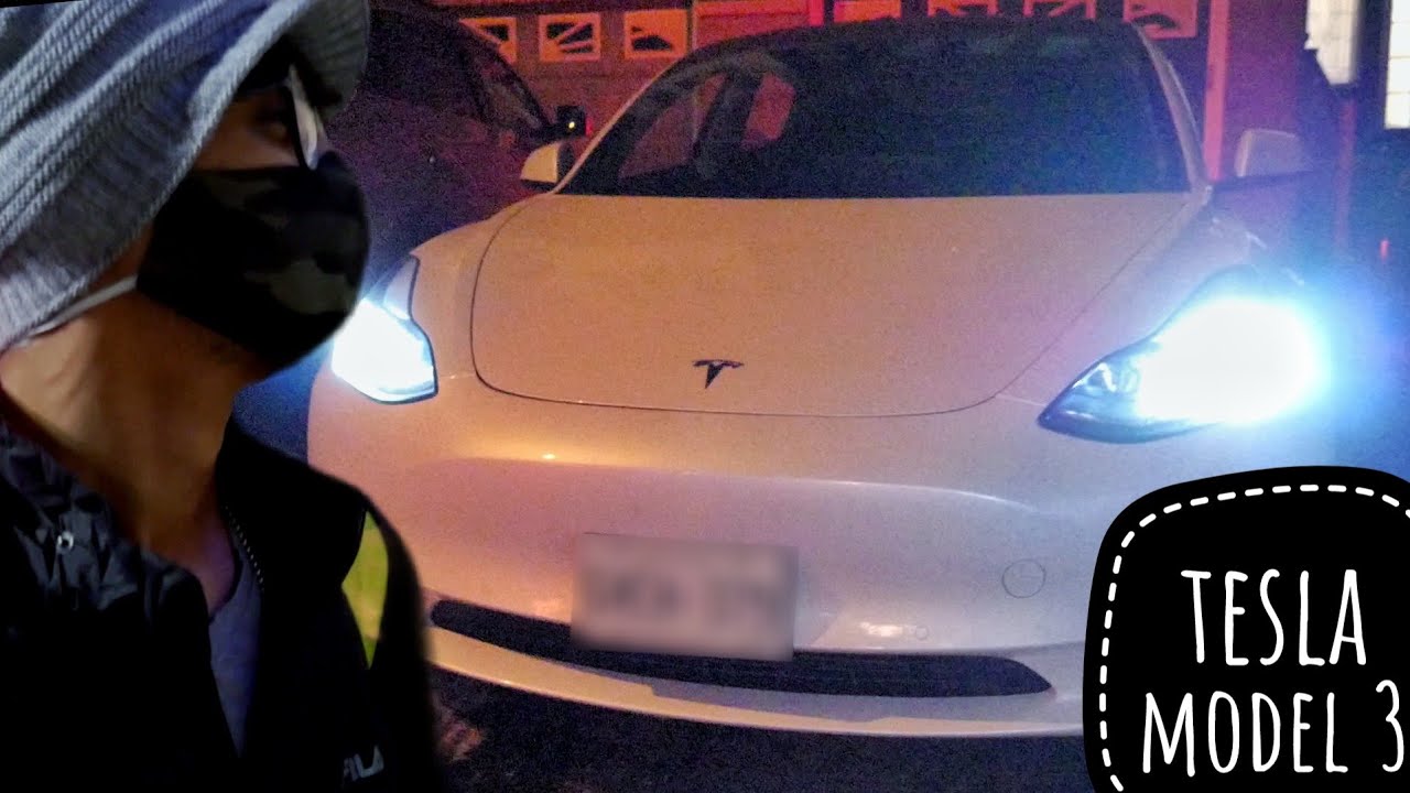 TESLA MODEL 3 LIGHT SHOW | Tesla Model 3 2022 Version - YouTube