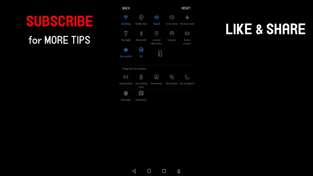 How To Customize Android Phones Quick Access Bar - Change Smartphone ...