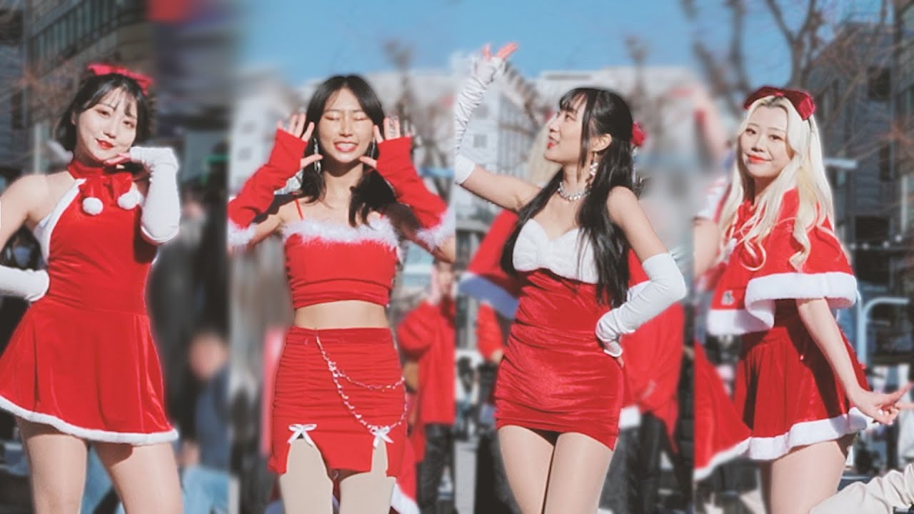 크리스마스 뒷북이요~🥁🎅🎄 ‘All I Want for Christmas Is You' - 이달의소녀(LOONA) 4인버전 ...