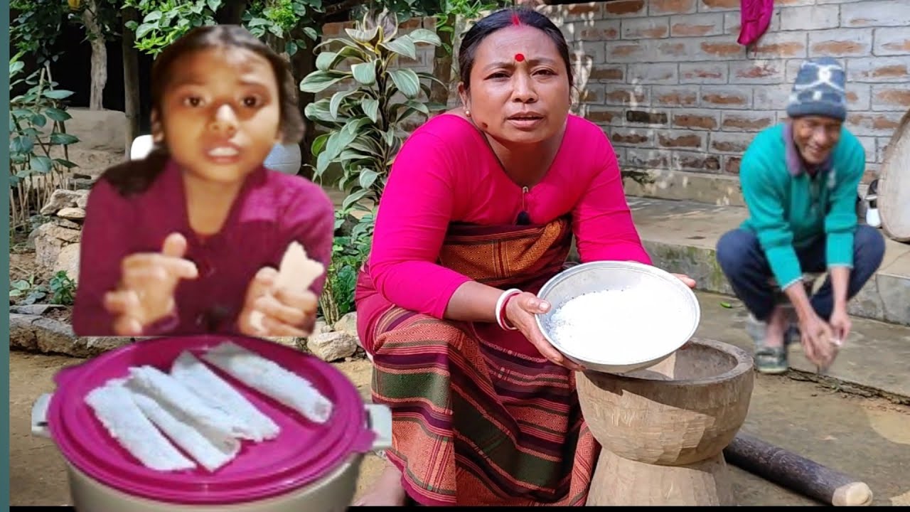 Sticky Rice Recipe ll Rumi Kitchen ll Village Recipe ll - YouTube