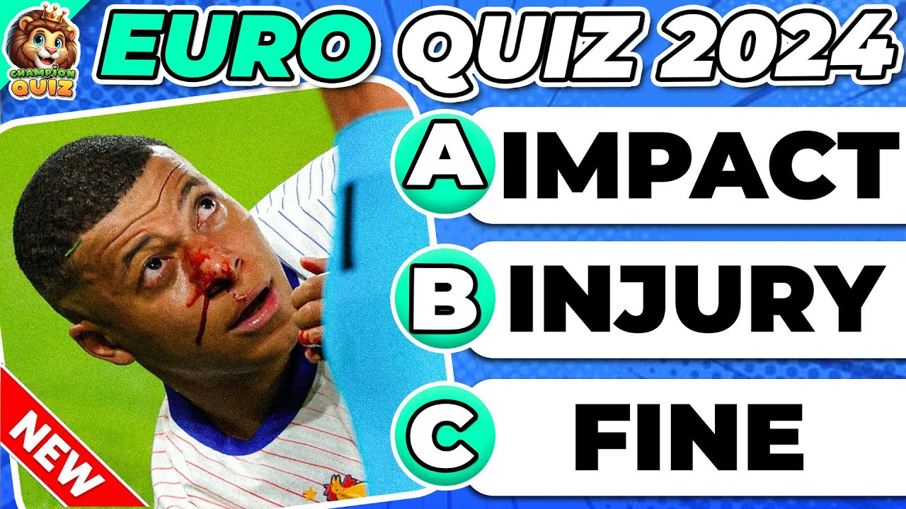 EURO 2024 Quiz 🏆⚽ Guess Football Player by his EURO, Song and Emoji ...