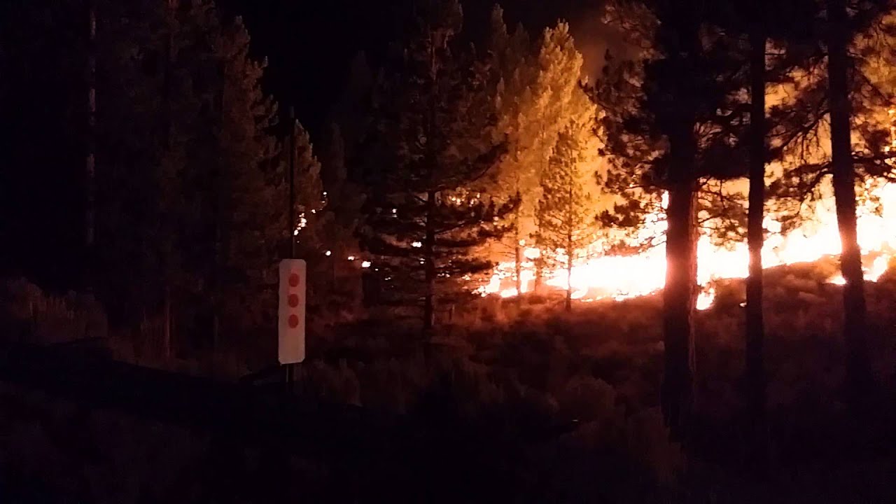 Deerhill Fire Backburn Part 1 - pre-blow up - YouTube