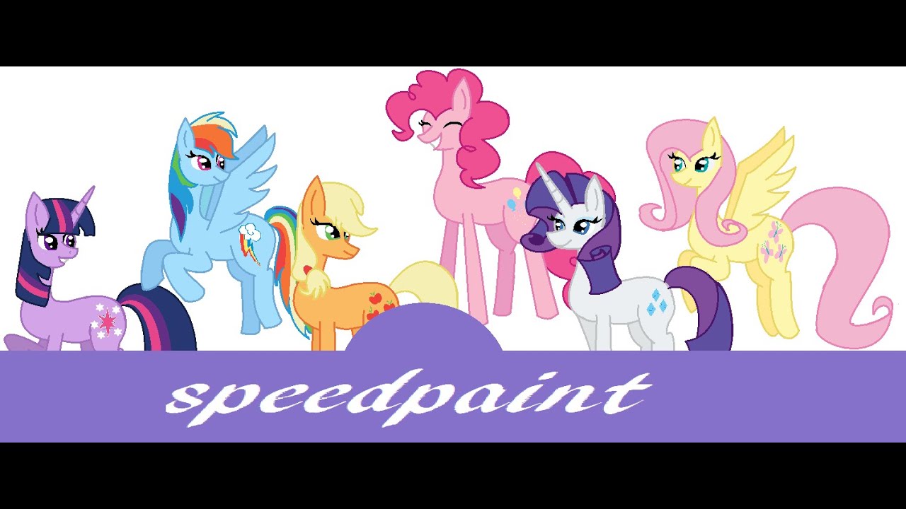 my little pony speedpaint - YouTube