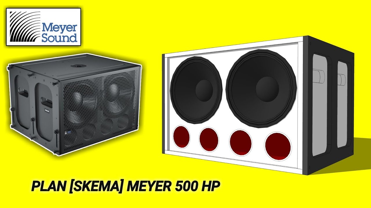 PLAN [SKEMA MEYER 500HP CUSTOM] COCOK UNTUK RUMAHAN LINE ARRAY INDOOR ...