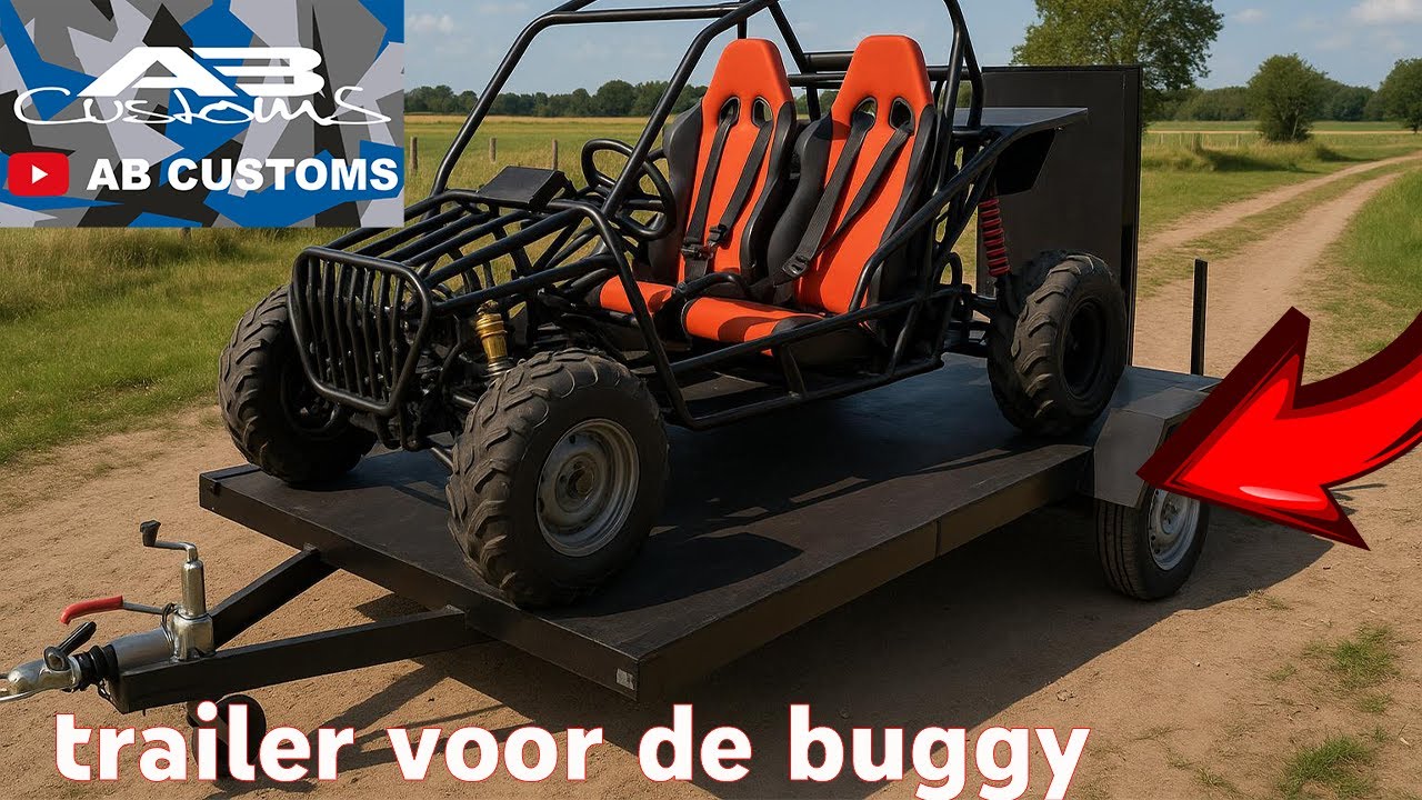 Aanbanger bouwen voor de elektrische buggy van Eugene! Oud caravan ...