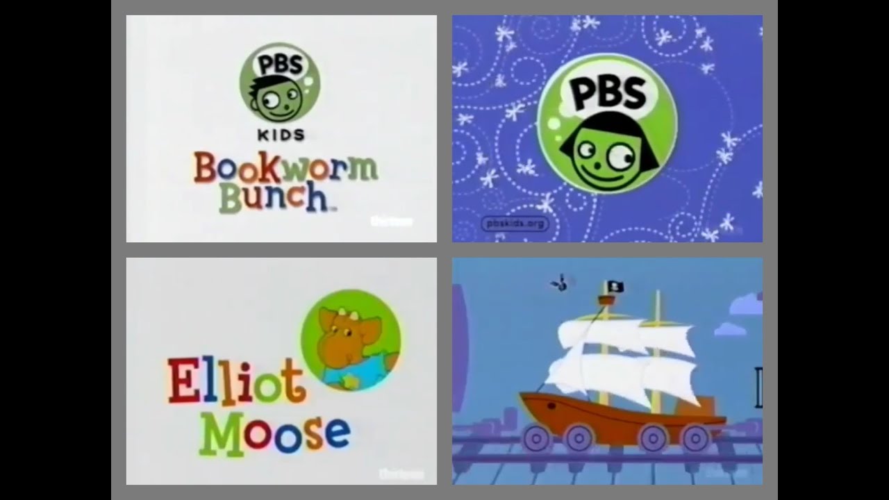 PBS Kids Bookworm Bunch Program Break (2000 WNET) Reupload - YouTube