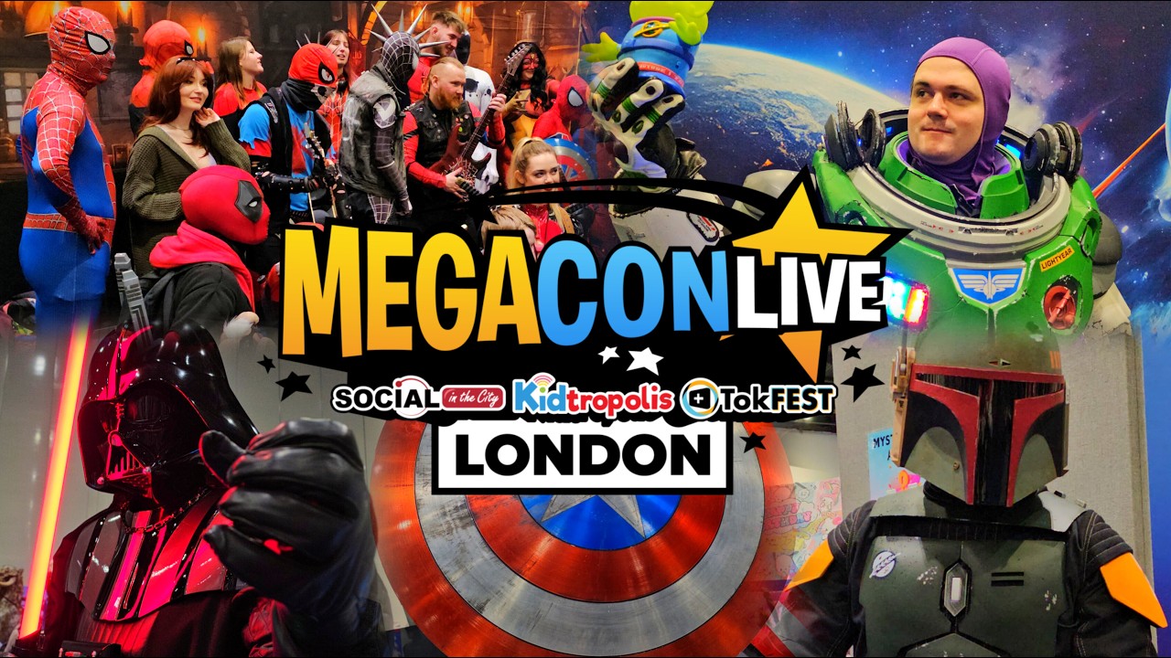 MEGACON LIVE LONDON 2025 | Day 2 - EPIC Star Wars Cosplay, Darth Vader ...