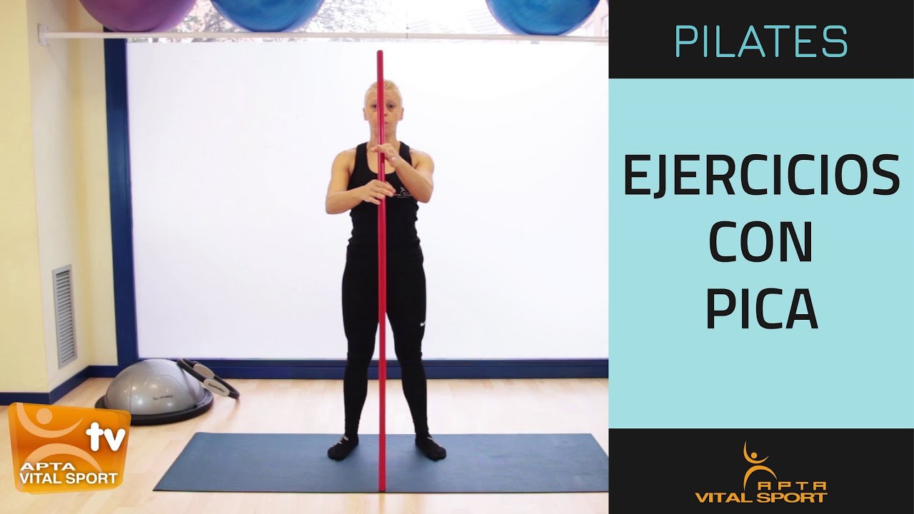 PILATES MAT con PICA | EJERCICIOS de PILATES con PICA en CASA - YouTube