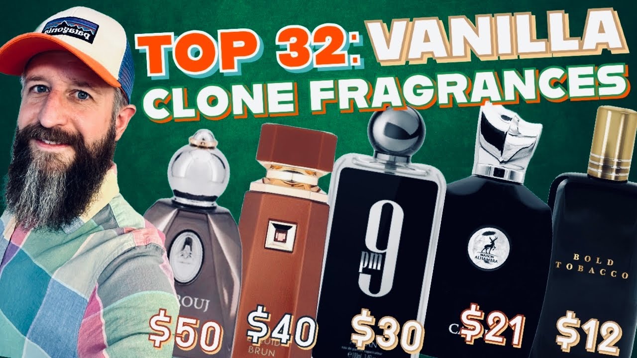 TOP 32: VANILLA CLONE FRAGRANCES! | Middle Eastern Dupe Men’s Cologne ...