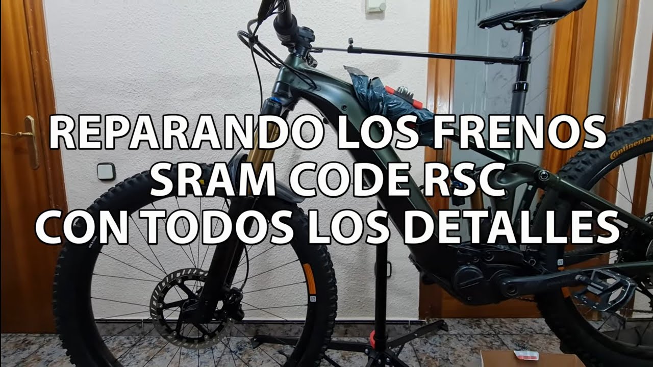 REPARANDO SRAM CODE RSC CON TODOS LOS DETALLES - YouTube