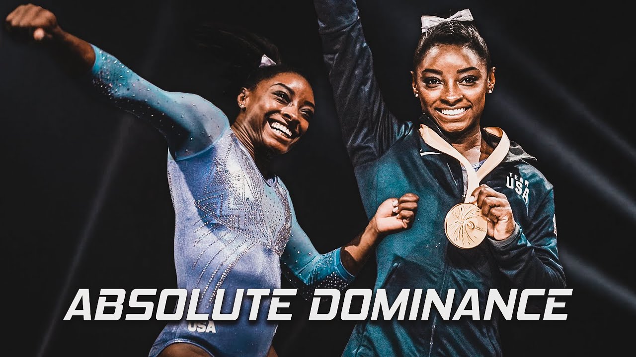 She won by A FULL POINT | The Sheer Dominance of Simone Biles - YouTube