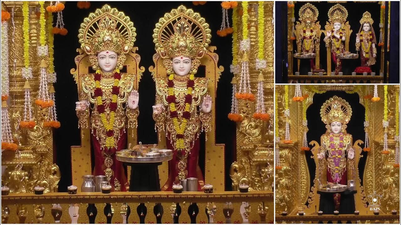 BAPS Shri Swaminarayan Mandir - Atlanta, GA - Live Janmotsav Arti - YouTube