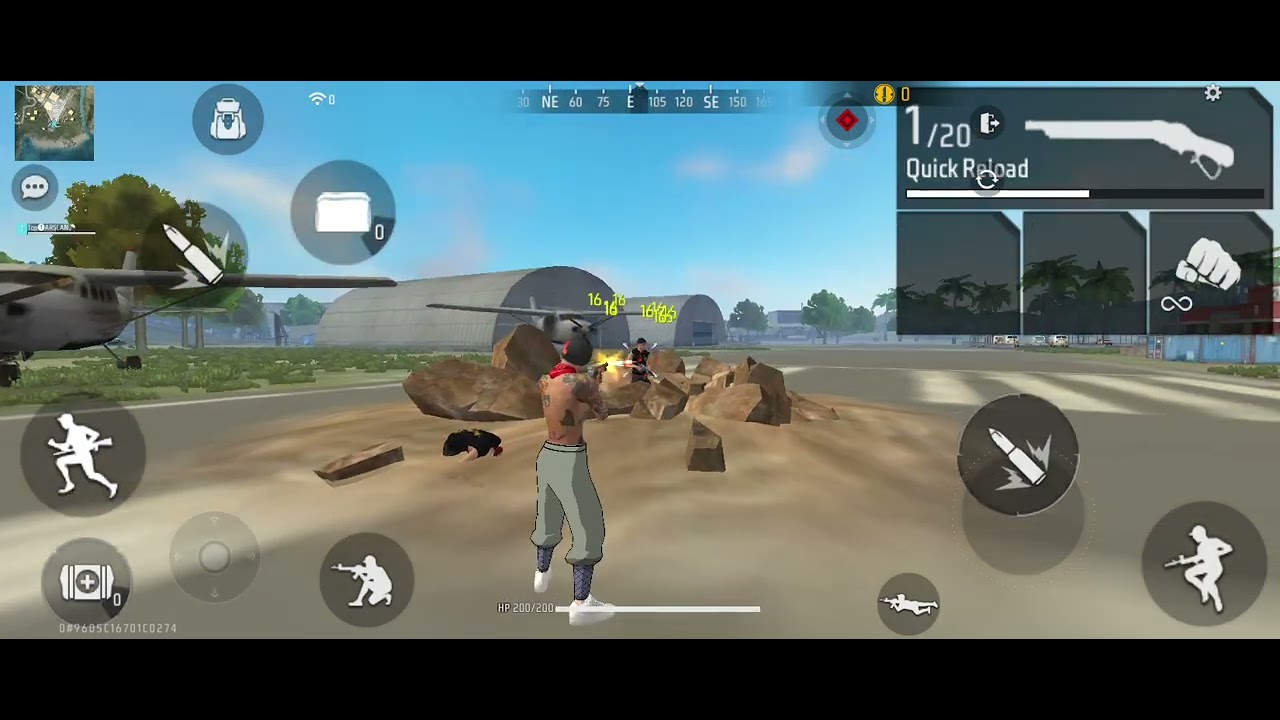 Free fire game of video kill message shotgun ️ ️ - YouTube