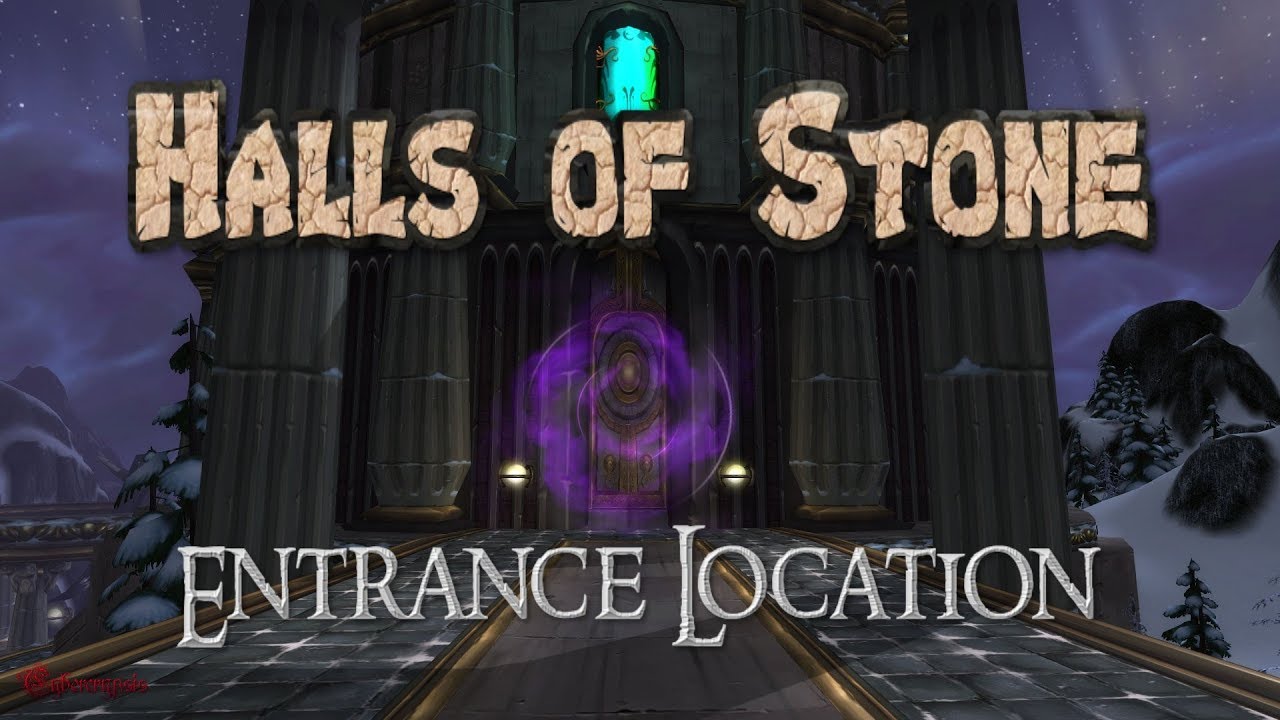 WoW Halls of Stone Entrance Location - YouTube