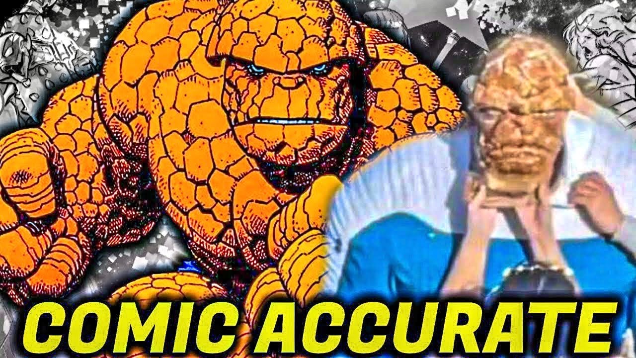 Marvel Studios FANTASTIC FOUR | THE THING FIRST LOOK REVEALED - YouTube