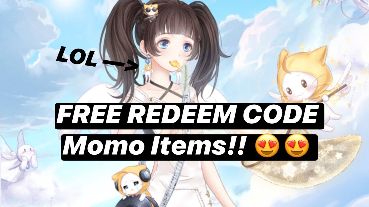 Love Nikki - FREE NEW MOMO ITEMS REDEEM CODE!! - YouTube