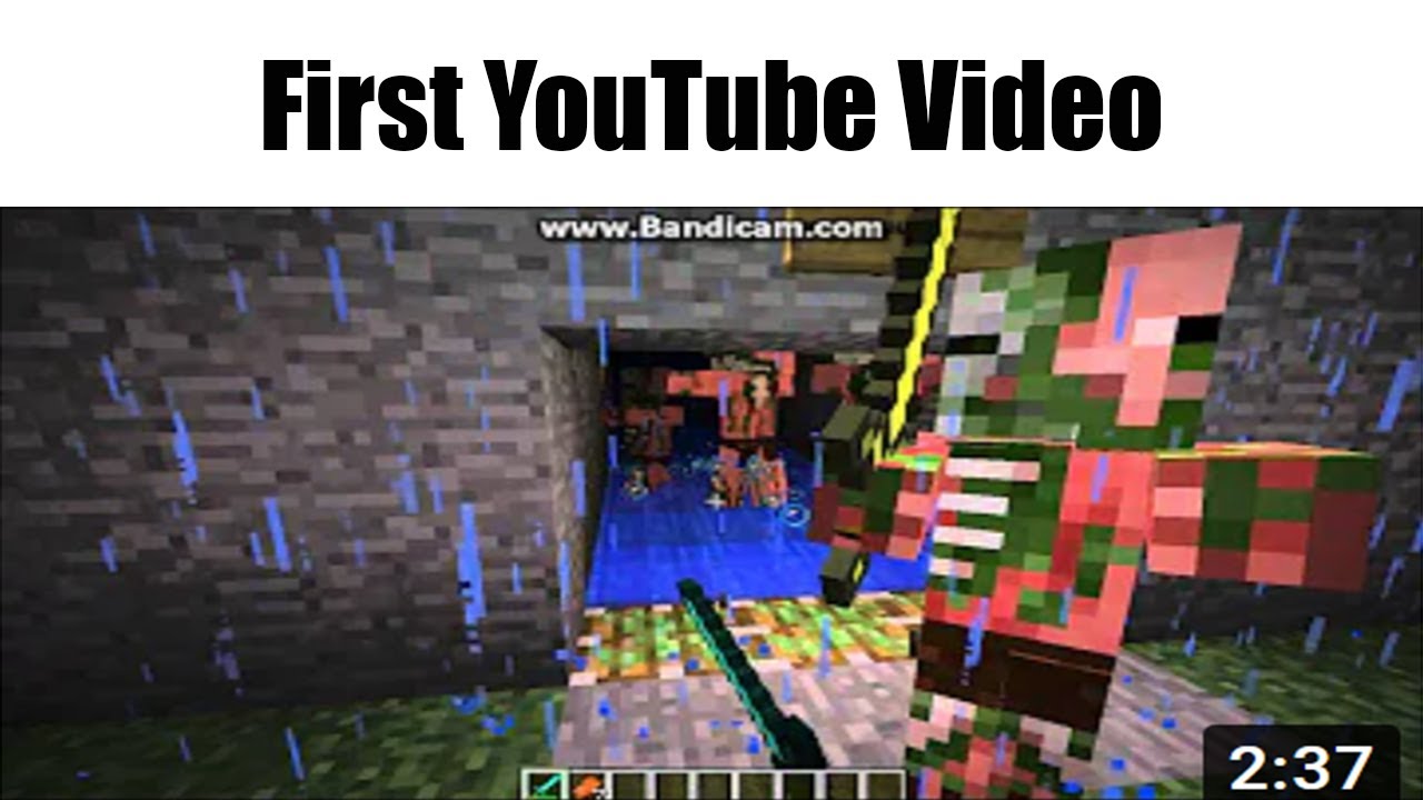 Every YouTuber's First Video be like - YouTube