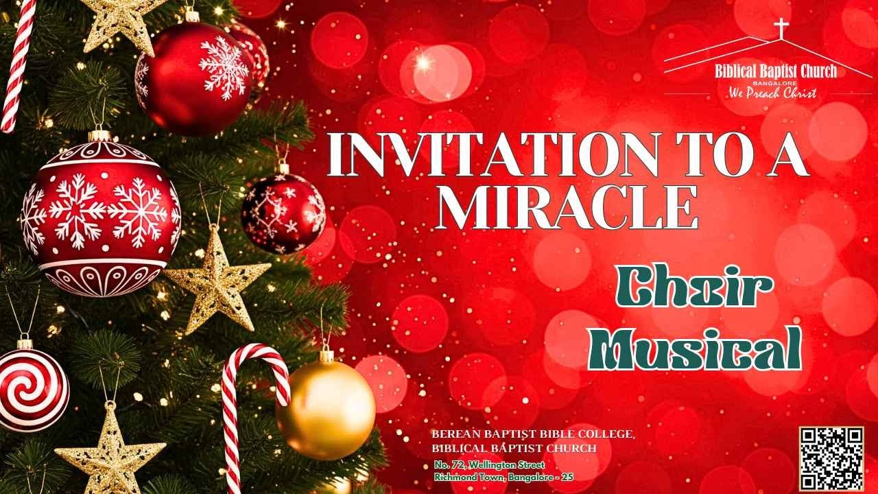 INVITATION TO A MIRACLE - YouTube