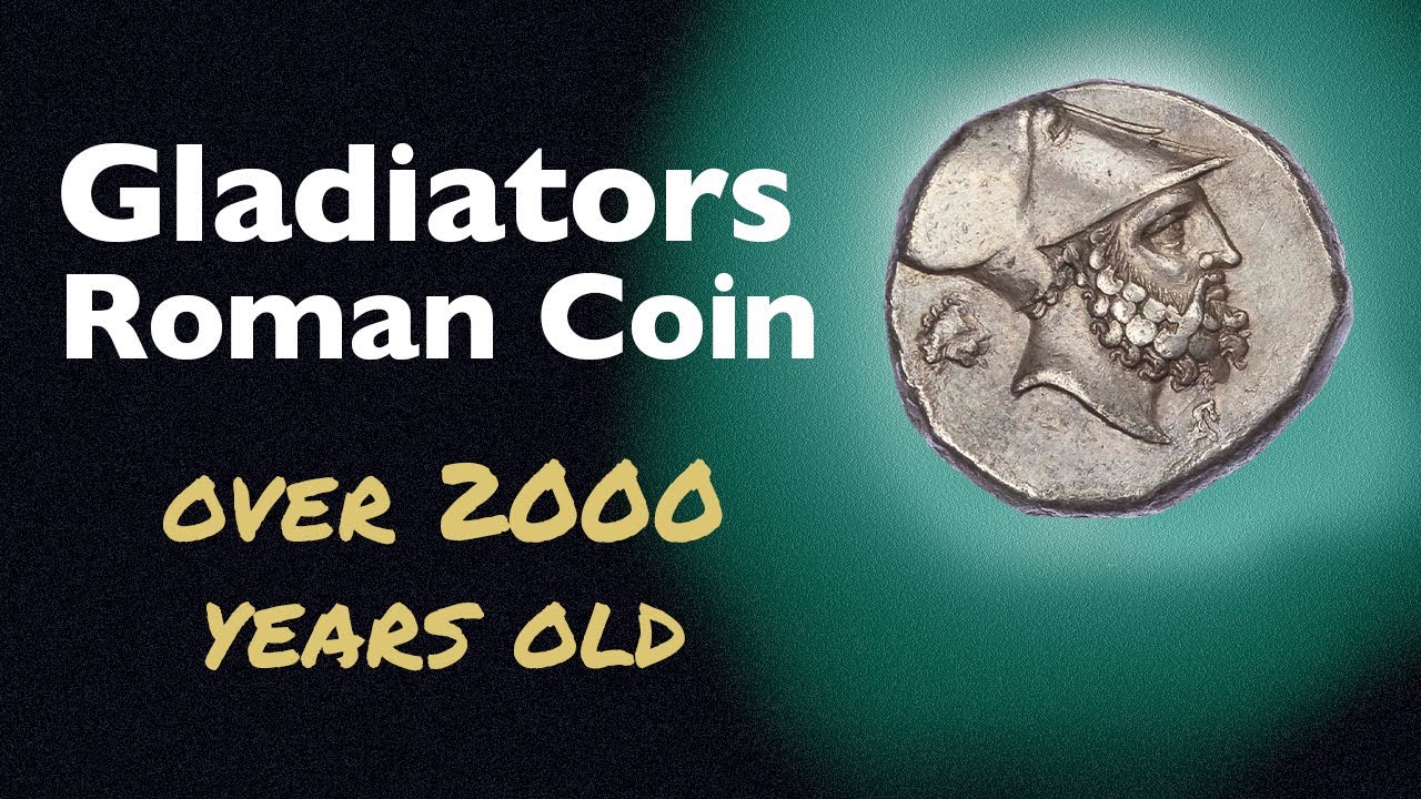 Gladiators on a Roman Coin - over 2000 years old. - YouTube