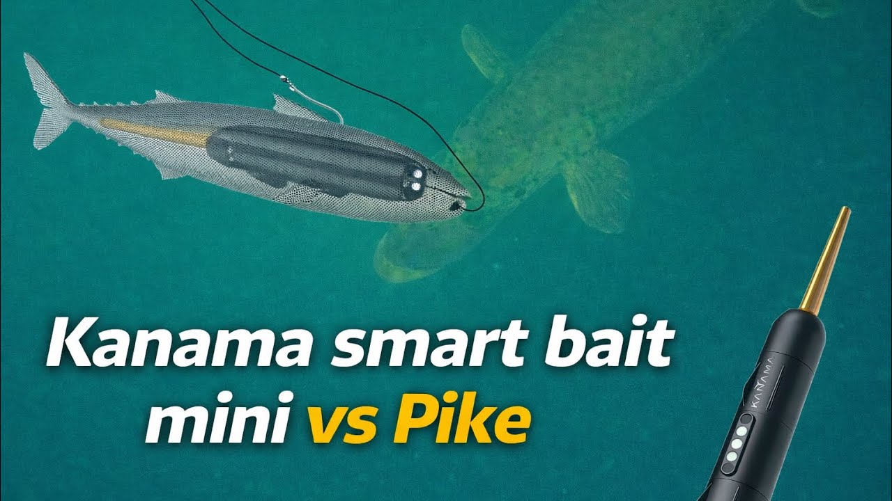 My First Time Using The Kanama Smart Bait Mini Zombie Lure - YouTube