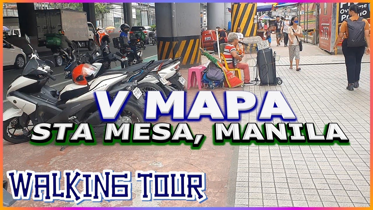 LRT 2 V Mapa Station | Walking Tour - YouTube