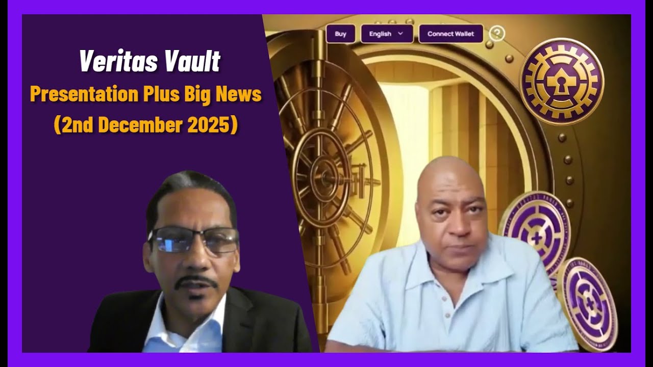 Veritas Vault Presentation Plus Big News (2nd December 2025) - YouTube