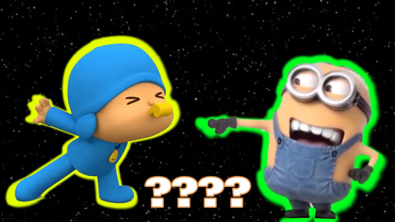 Pocoyo Whistling and Minion Laughing Sound Variations in 45 Seconds ...